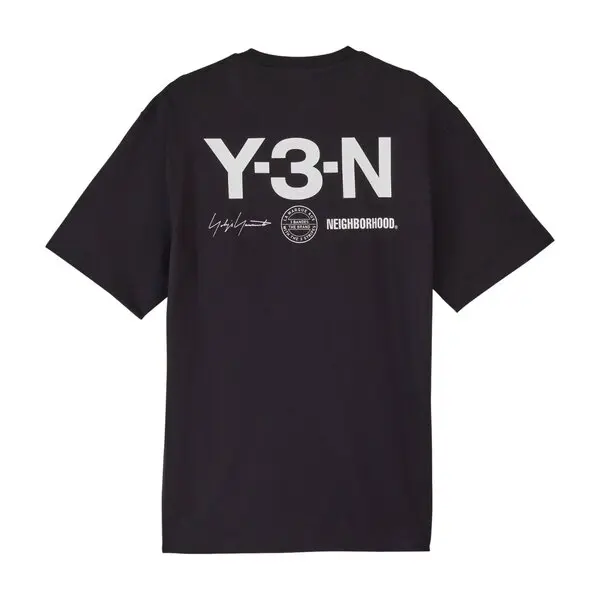 Adidas Y-3 Nbhd Graphic T-shirt - Black
