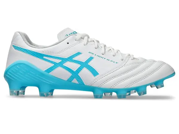 Asics Ds Light X-fly 5 Soccer Cleats - White/blue