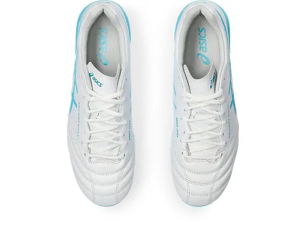 Asics Ds Light X-fly 5 Soccer Cleats - White/blue