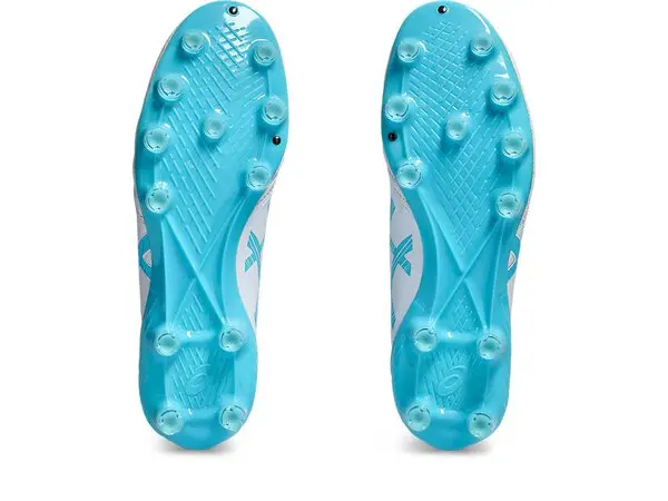Asics Ds Light X-fly 5 Soccer Cleats - White/blue