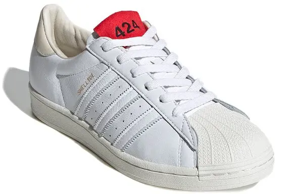 Adidas 424 X Superstar Shell Toe Scarlet