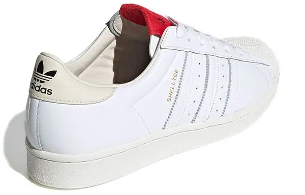 Adidas 424 X Superstar Shell Toe Scarlet
