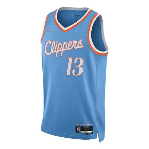 Nike X Nba La Clippers "paul George 13" Jersey - Blue