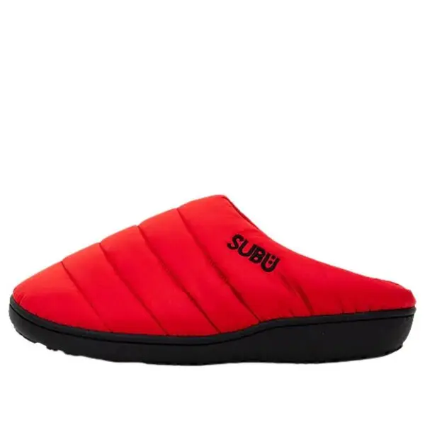 SUBU Originals F-line Slip-on Slipper - Red