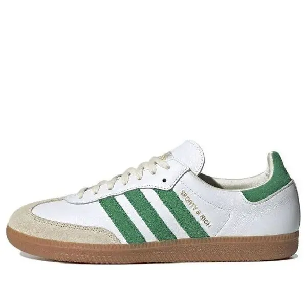 Adidas X Sporty & Rich Samba Og "white - White/green