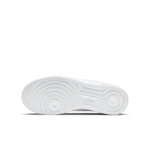 Nike Force 1 Low Athletic Sneakers - White/grey/red