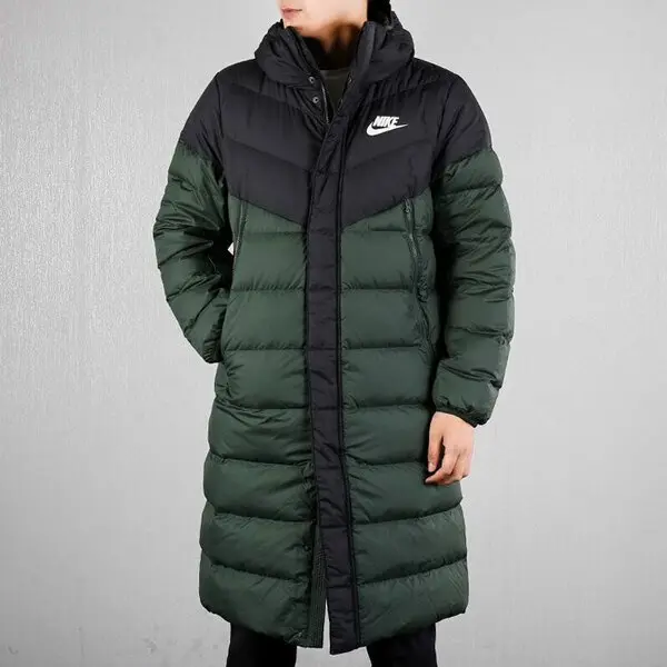 Nike Windrunner Down Fill Long Hooded Down Jacket