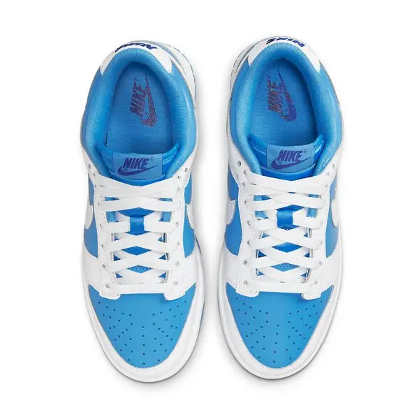 Nike Dunk Low Reverse Unc Sneakers - White/blue