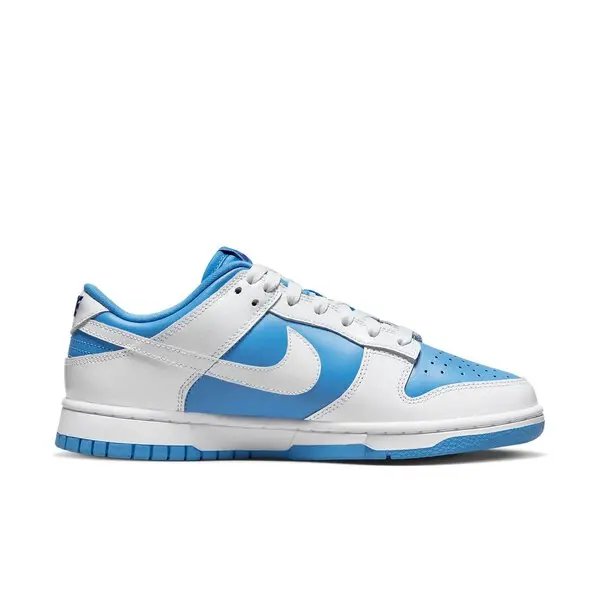 Nike Dunk Low Reverse Unc Sneakers - White/blue