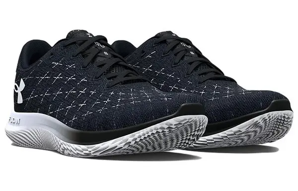 Under Armour Flow Velociti Wind Running Shoes - Black/white