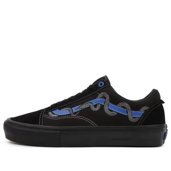 VANS Skate Old Skool Low Top Sneakers - Black/blue