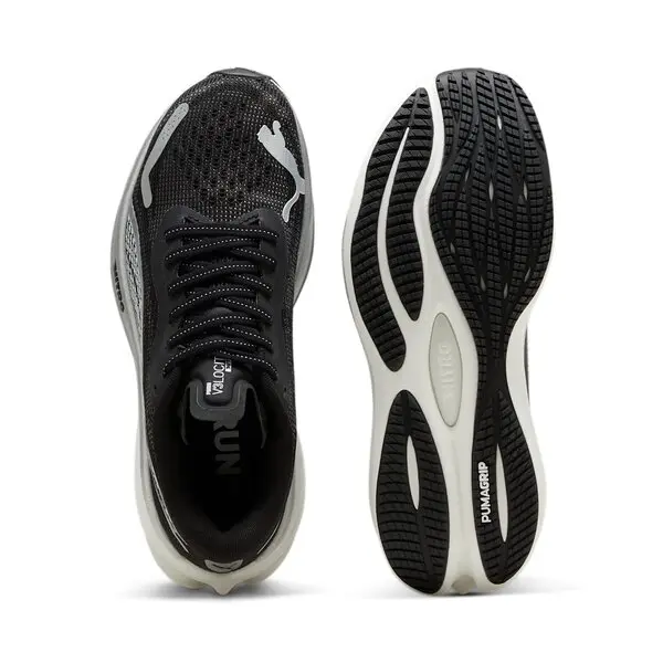 PUMA Velocity Nitro 3 Sneakers - Black/silver/white