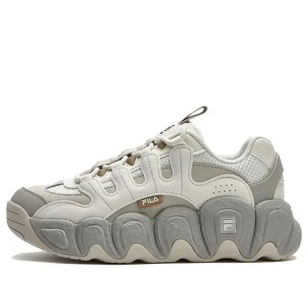 FILA Croissant Chunky Sneakers - Grey/white