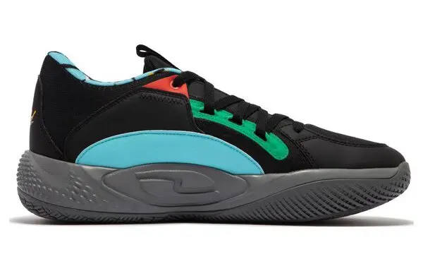 PUMA Court Rider Chaos 'block Party' Sneakers - Black