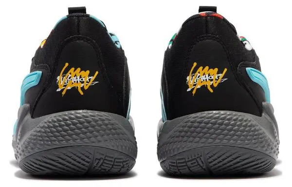 PUMA Court Rider Chaos 'block Party' Sneakers - Black