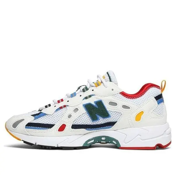 NEW BALANCE X Aime Leon Dore 827 Abzorb Sneakers - White/green/blue