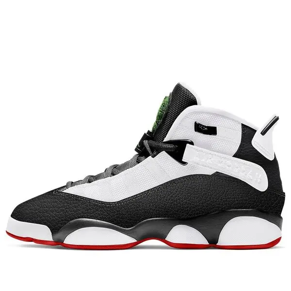 JORDAN 6 Rings "he Got Game - Black/white/red