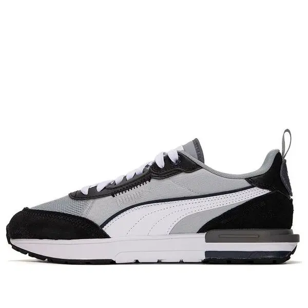PUMA R22 Quarry Low Top Lace Up Sneakers - Whitegray