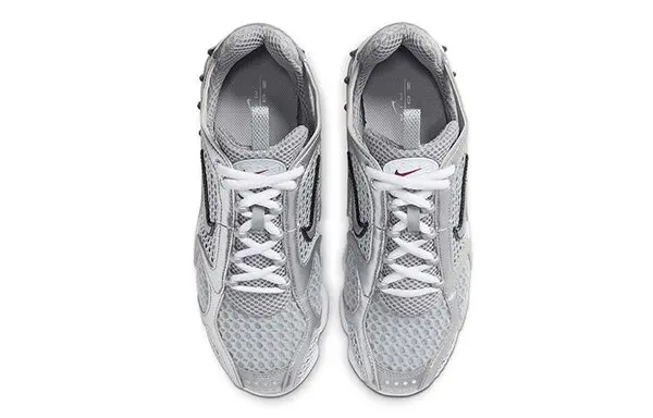 Nike Zoom Spiridon Cage 2 Metallic Silver Sneakers - Silverwhite