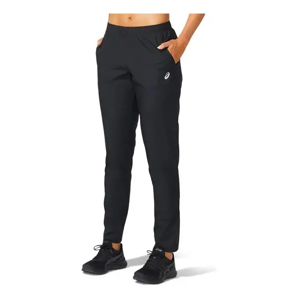 Asics Silver Woven Pants - Black