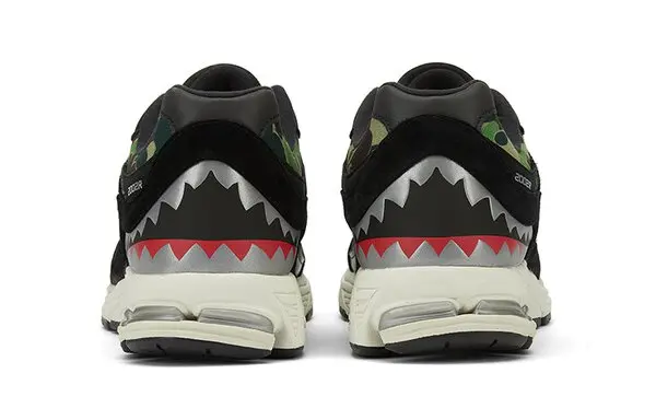 NEW BALANCE X A Bathing Ape 2002r "apes Together Strong Camo - Black