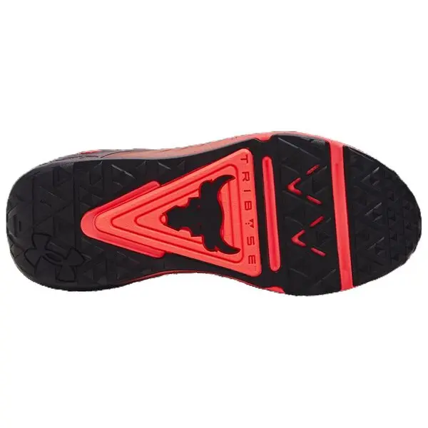 Under Armour Project Rock 6 Athletic Sneakers - Red/phoenix Fire Black