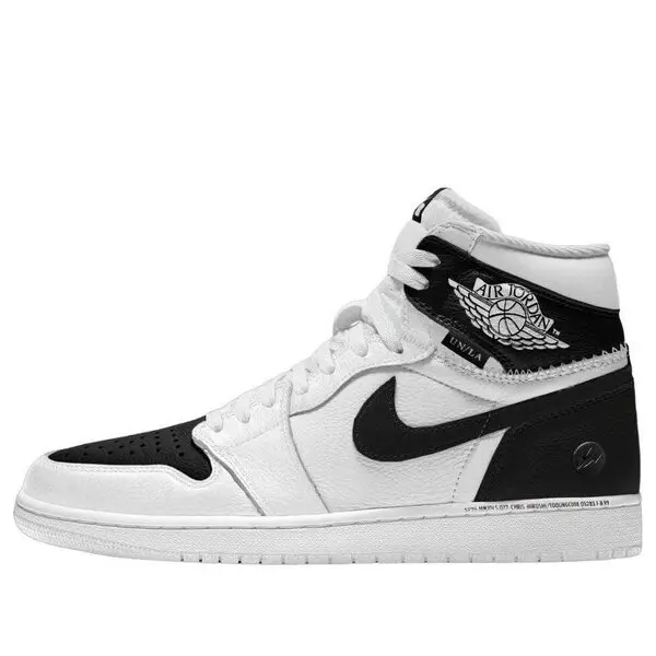 JORDAN 1 Retro High Og Sp X Fragment X Union La Sneakers - White/black