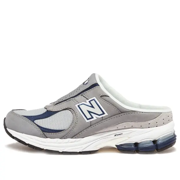 NEW BALANCE 2002r Mule Sneakers - Gray/blue