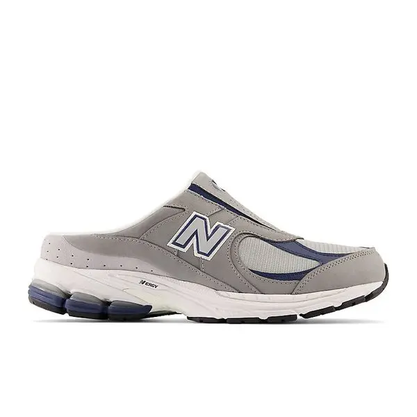 NEW BALANCE 2002r Mule Sneakers - Gray/blue