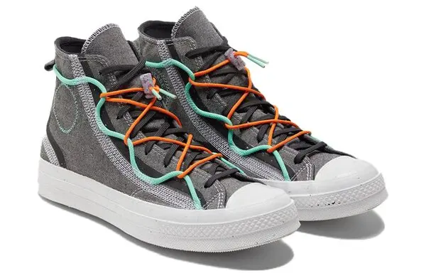 CONVERSE Renew Chuck 70 High Top Sneakers - Grey/green