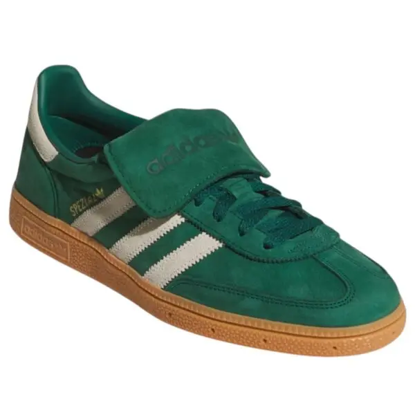Adidas Handball Spezial Long Tongue Sneakers - Core Green/crew White/gum Three