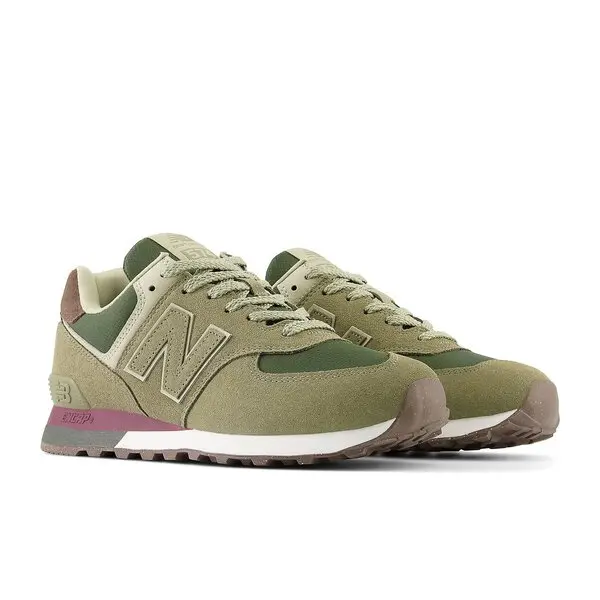 NEW BALANCE 574 "olive Bone" Sneakers - Olive/bone