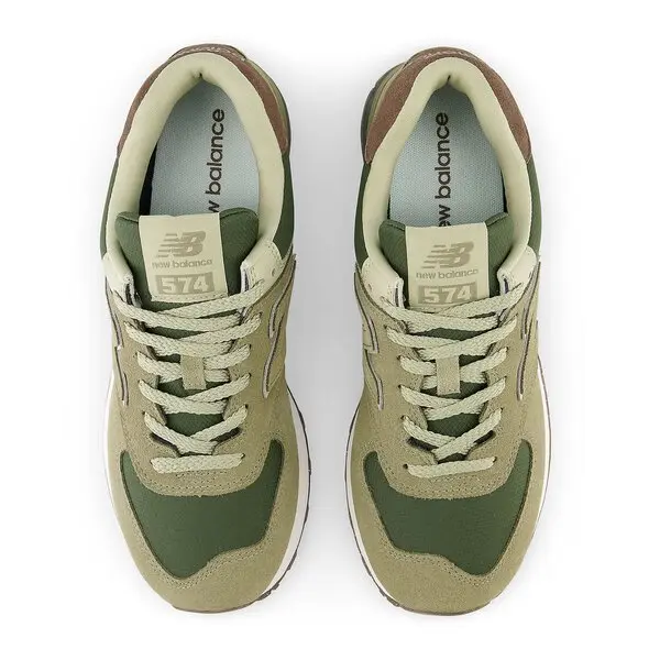 NEW BALANCE 574 "olive Bone" Sneakers - Olive/bone