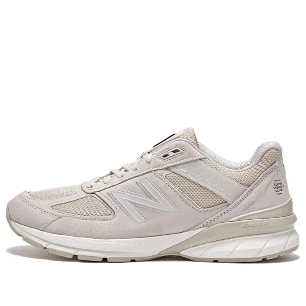 NEW BALANCE Slow Steady Club X 990v5 Made In Usa Sneakers - Cream