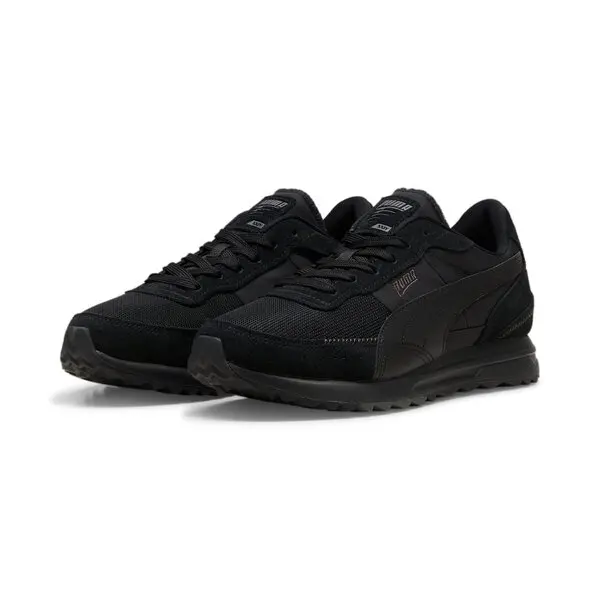 PUMA Road Rider Sd "triple Black" Sneakers - Black/black