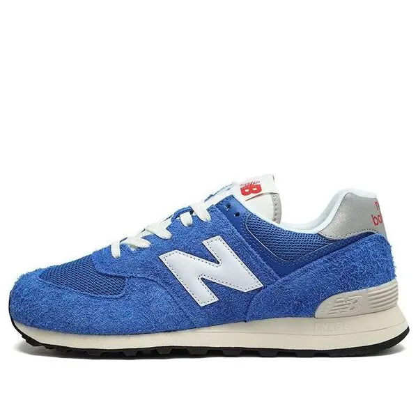 NEW BALANCE 574 " White" Sneakers - Blue
