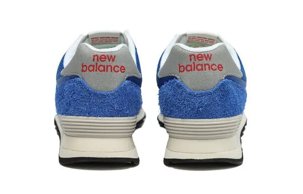 NEW BALANCE 574 " White" Sneakers - Blue