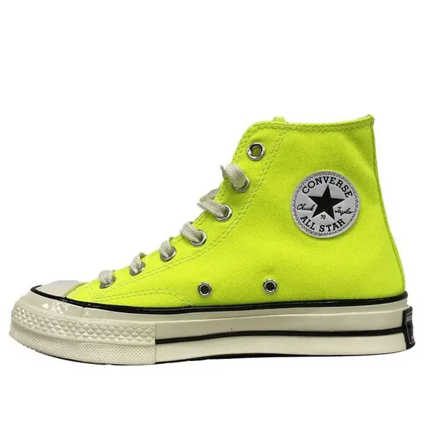 CONVERSE Chuck 70 Vintage Canvas High Top Sneakers - Yellow