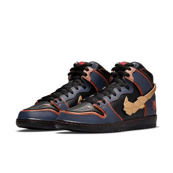 Nike X Gundam Sb Dunk High 'project Unicorn Banshee Norn