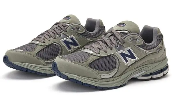 NEW BALANCE 2002r Og Sneakers - Light Grey/black