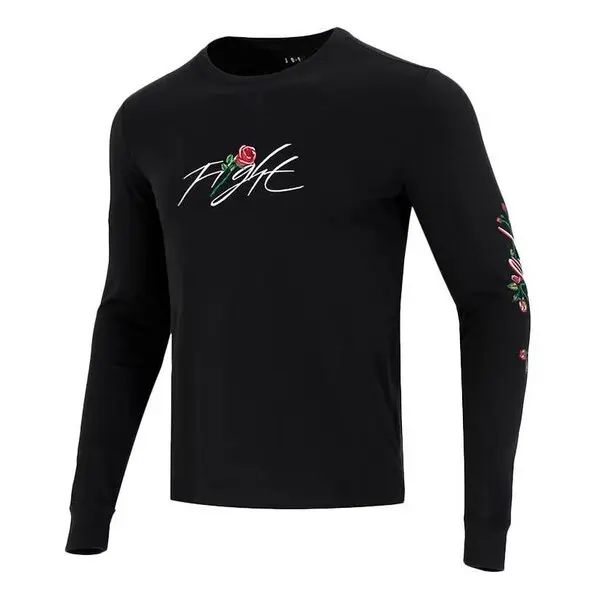 Nike Long Sleeve Crew Neck T-shirt With Floral Graphics - Default Colorway