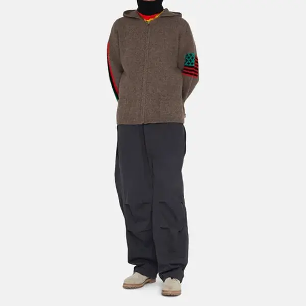 StÜssy X Denim Tears Zip-up Hooded Sweater