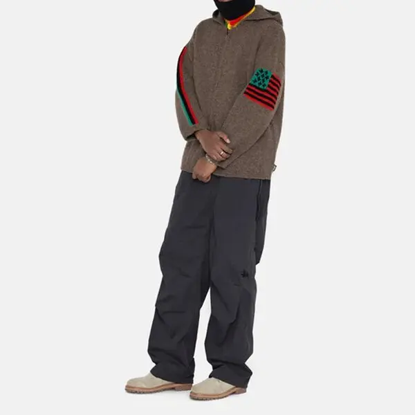 StÜssy X Denim Tears Zip-up Hooded Sweater