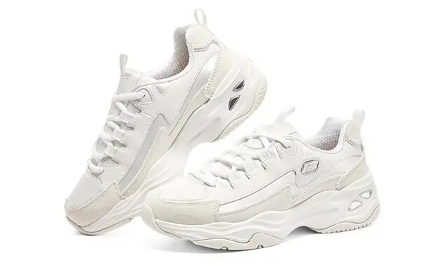 Sketchers D'lites 4.0 Athletic Sneakers - White