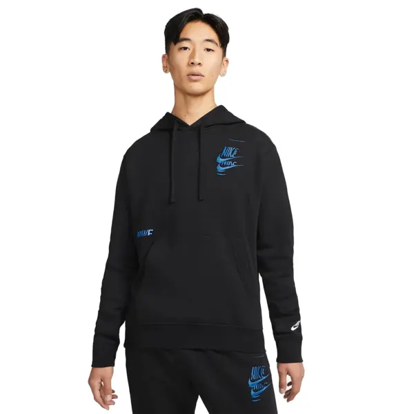 Nike Hoodie - Black/blue