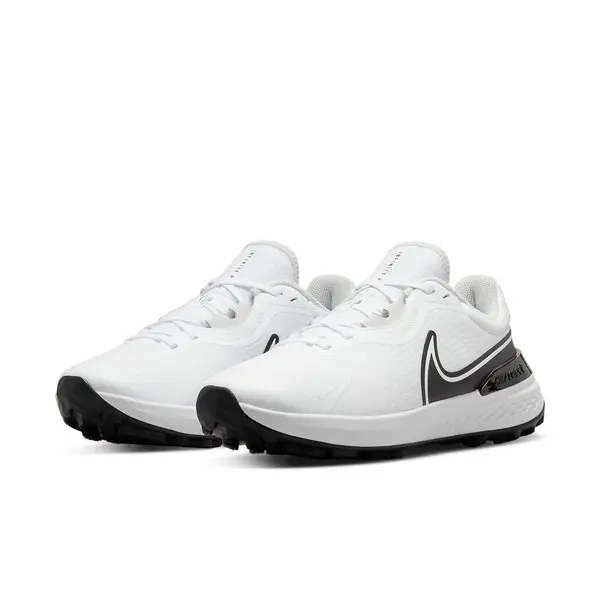 Nike React Infinity Pro 2 Wide Golf Shoes - White/black