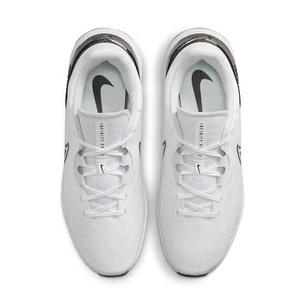 Nike React Infinity Pro 2 Wide Golf Shoes - White/black