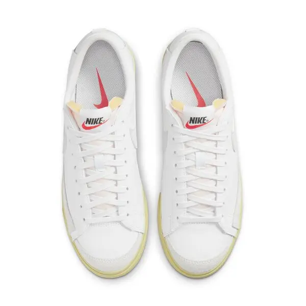 Nike Blazer Low Platform Sneakers - White/gray