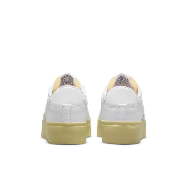 Nike Blazer Low Platform Sneakers - White/gray