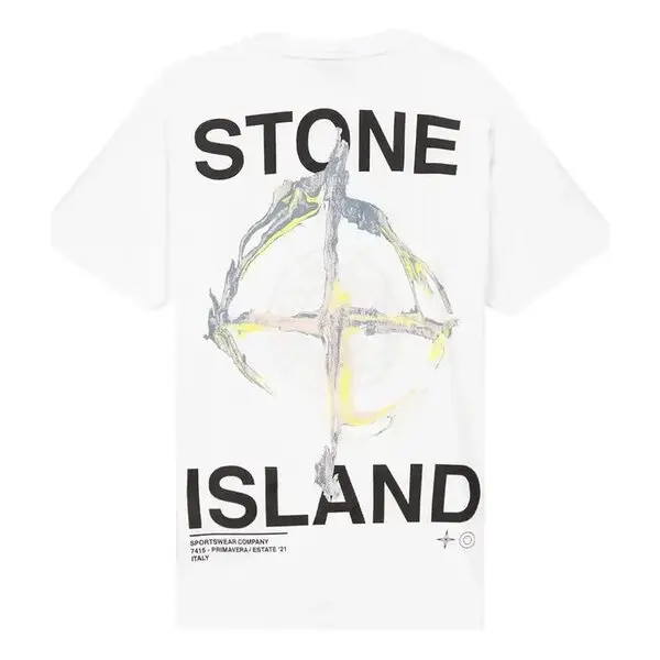 Stone Island Marble Three T-shirt - White